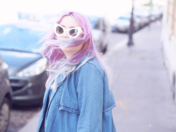 Outfit : All denim everything wearing New Look - Lazy Kat