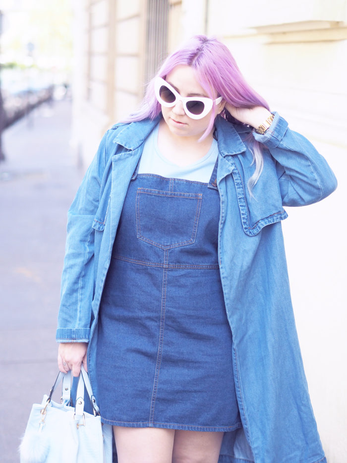 Outfit : All denim everything wearing New Look - Lazy Kat