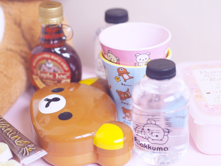 Rilakkuma pancakes - Lazy Kat